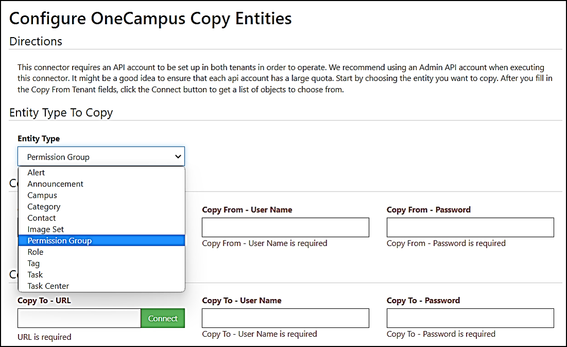 OneCampus Blackboard Connector Improvement